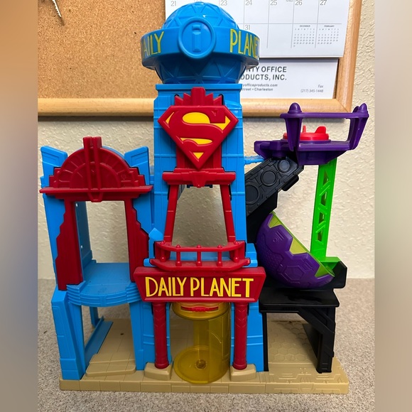 Mattel | Toys | Imaginext Daily Planet Play Set Superman Building 25 ...